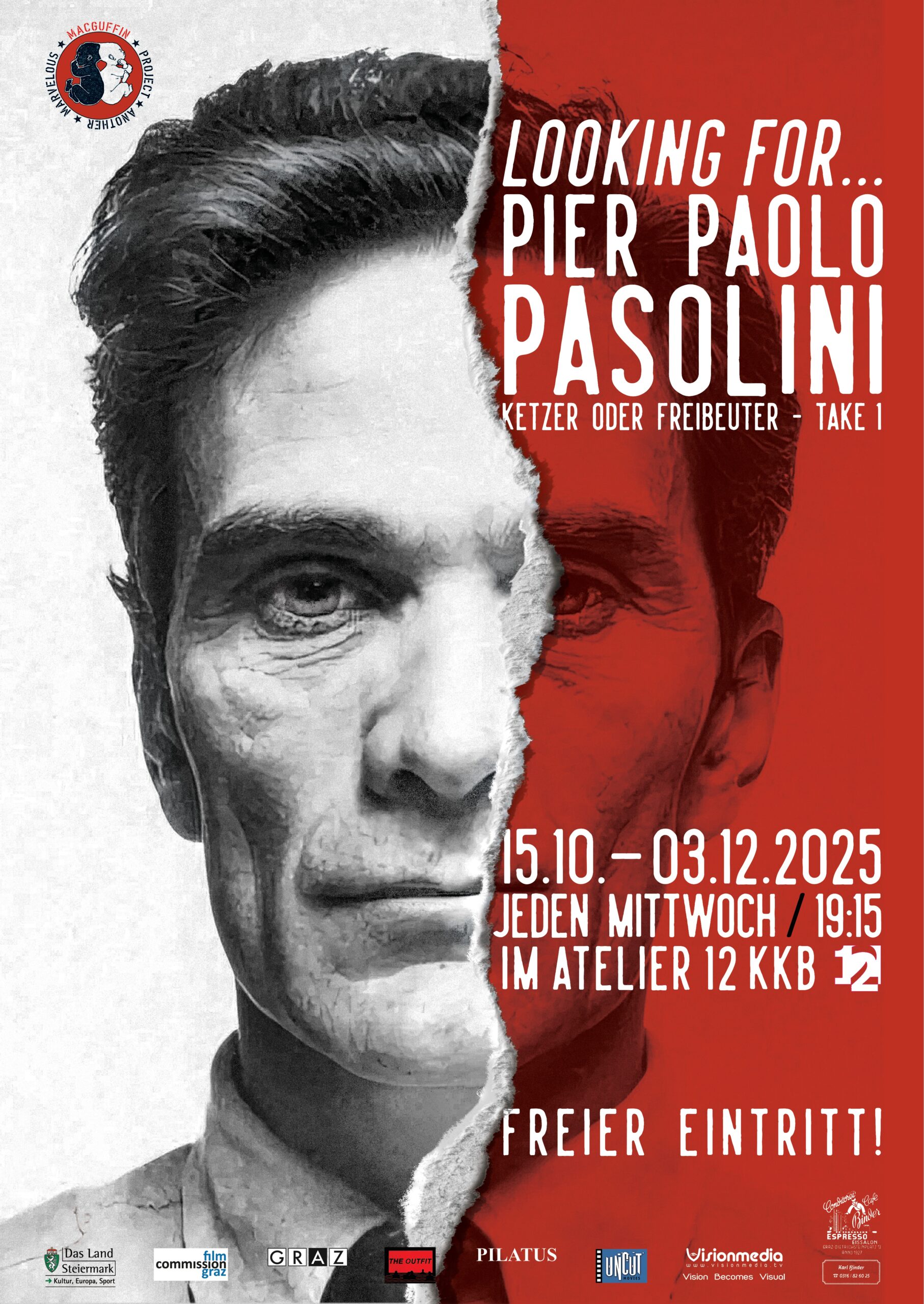 CINEMA EUROPE - LOOKING FOR...PIER PAOLO PASOLINI - Filmcommission Graz